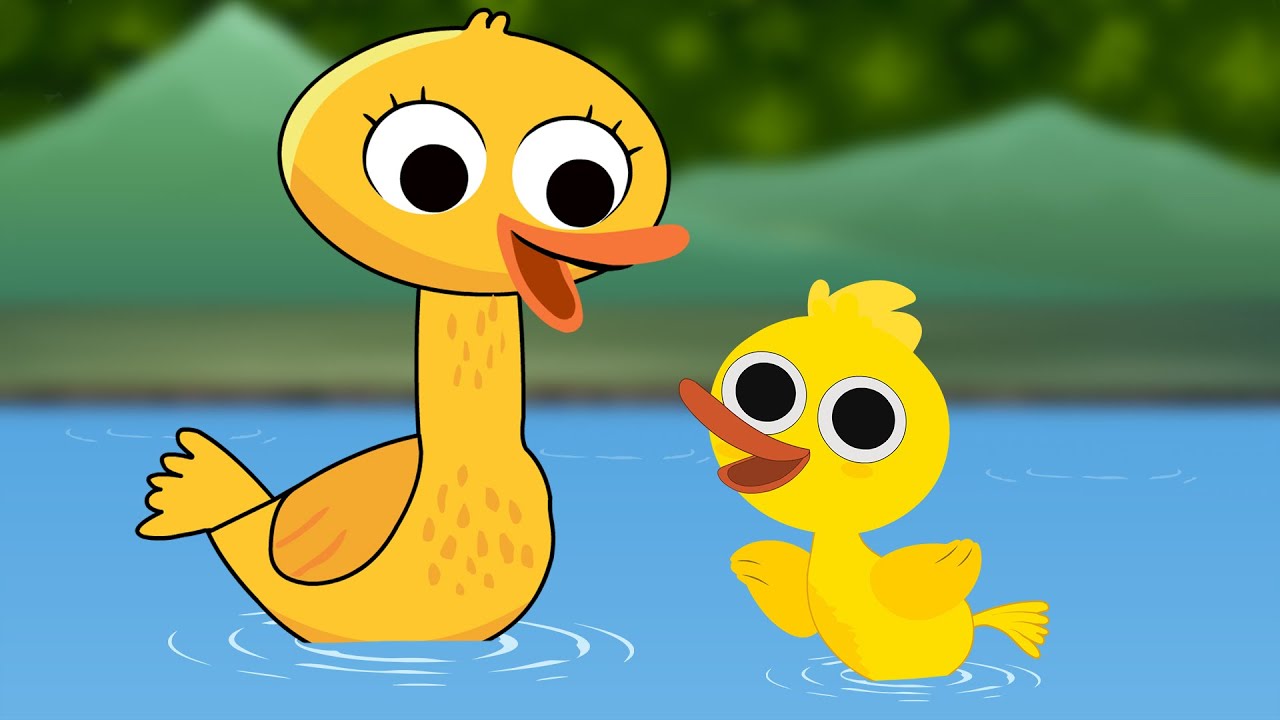 Colorful Duck Song for Kids | Nursery Rhymes | Fun Baby Songs - YouTube