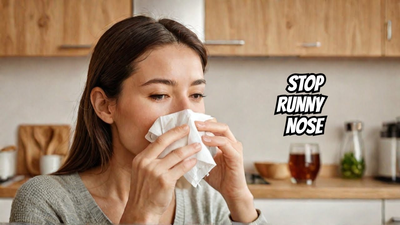 Stop a Runny Nose FAST Instant Relief Tips & Remedies! - YouTube