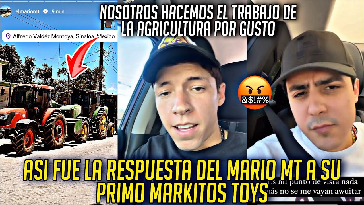 EL MARIO MT ASI LE RESPONDIO A SU PRIMO MARKITOS TOYS "YO NO ME METO ...