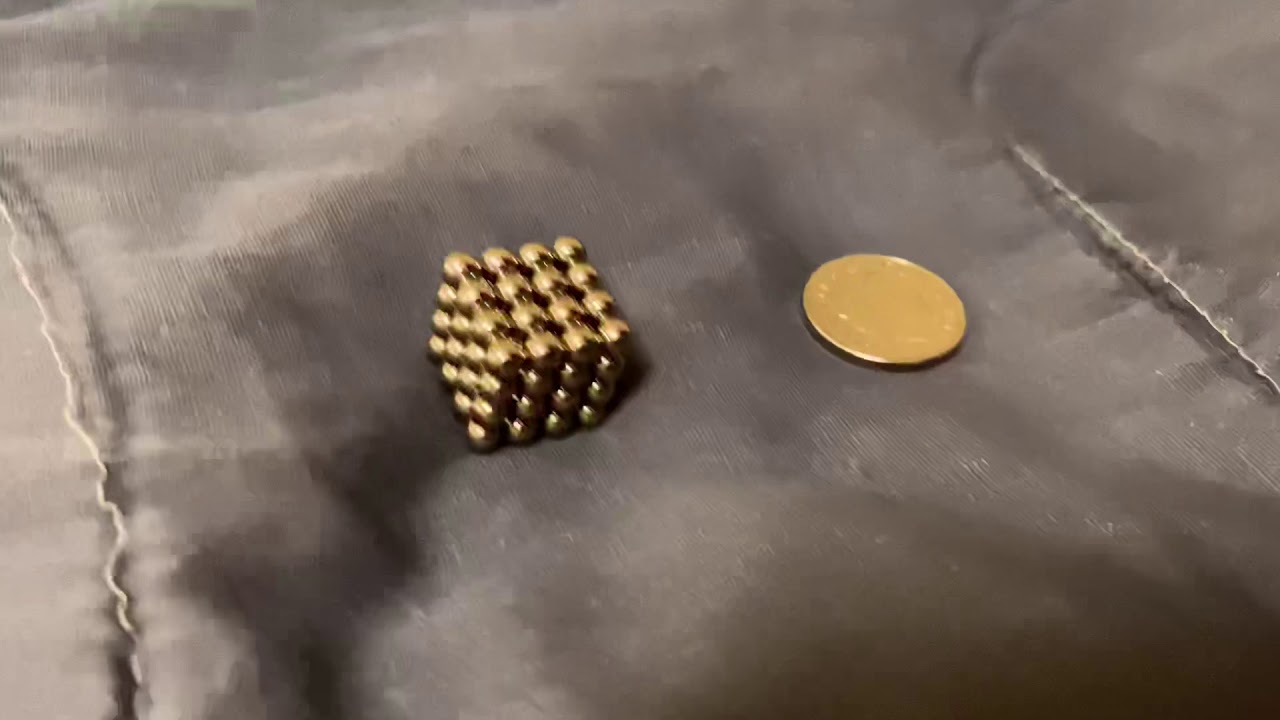 4K 60fps Magnet Cube - YouTube