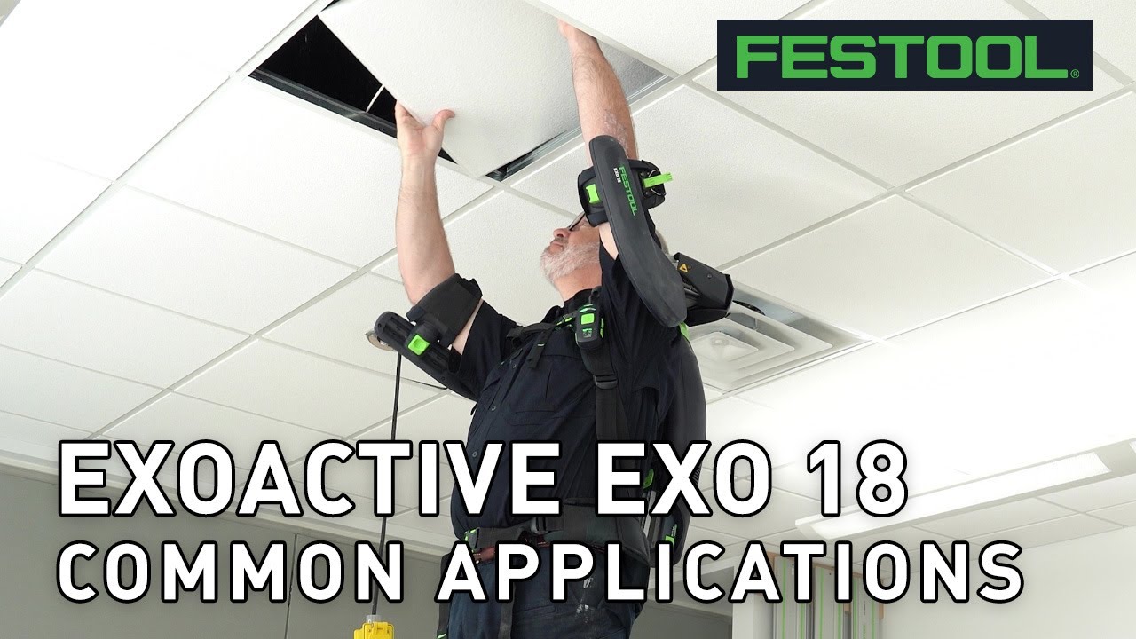 Common Applications with the ExoActive Exoskeleton - YouTube