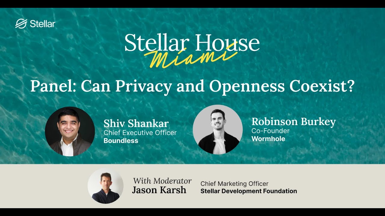 Stellar House Miami: Can privacy and openness coexist? - YouTube