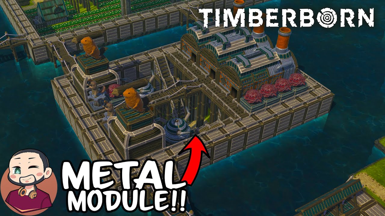 Can This Metal Production Get Any Better?! | Let's Play - Timberborn S6 ...