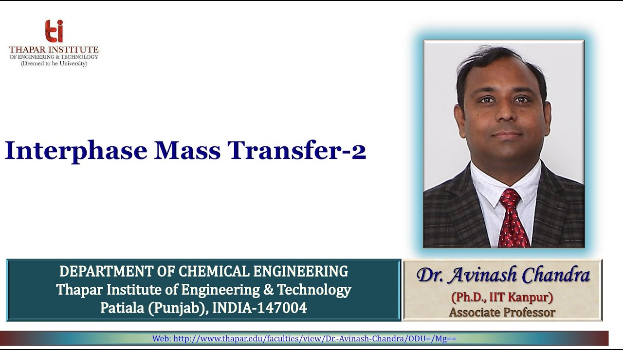 Interphase Mass Transfer-2 - YouTube