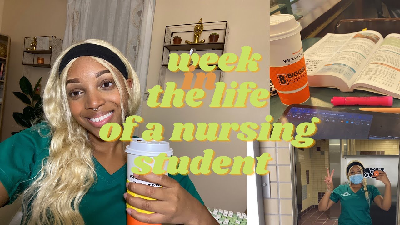 WEEK IN THE LIFE OF A NURSING STUDENT | vlog | first week of class ...