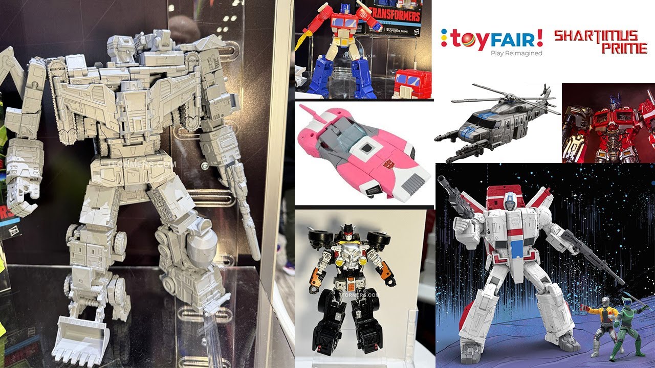 NEW Transformers Figures at New York Toy Fair 2025 - YouTube