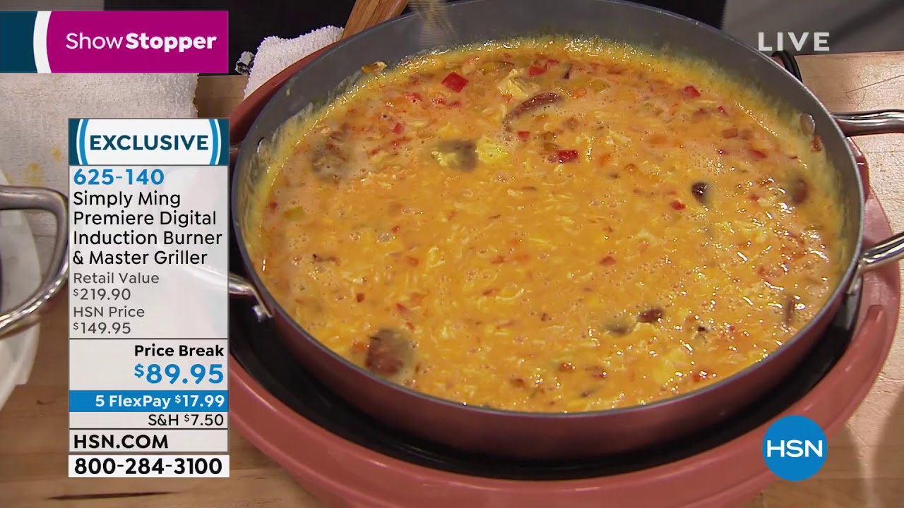 Simply Ming Premiere Digital Induction Burner and Master... - YouTube