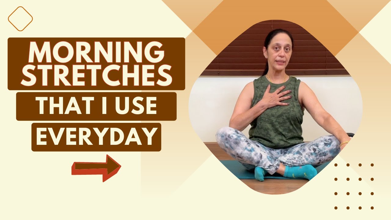 Morning Stretches In Bed | Easy Stretching Exercises - YouTube
