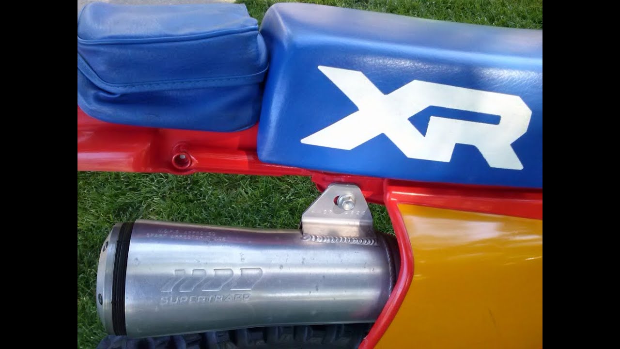 1984 Honda XR250R walk around - YouTube