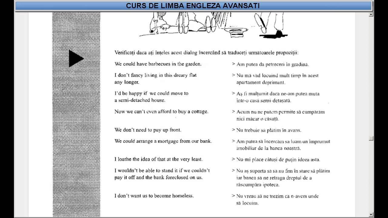 Curs de limba Engleza nivel Avansati (tema+dictionar) - Lectia 19 - YouTube