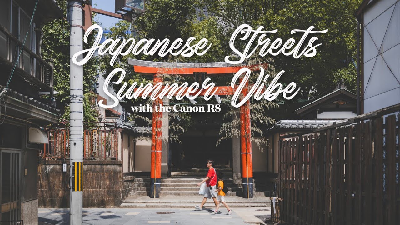 Japanese Streets Summer Vibe - YouTube
