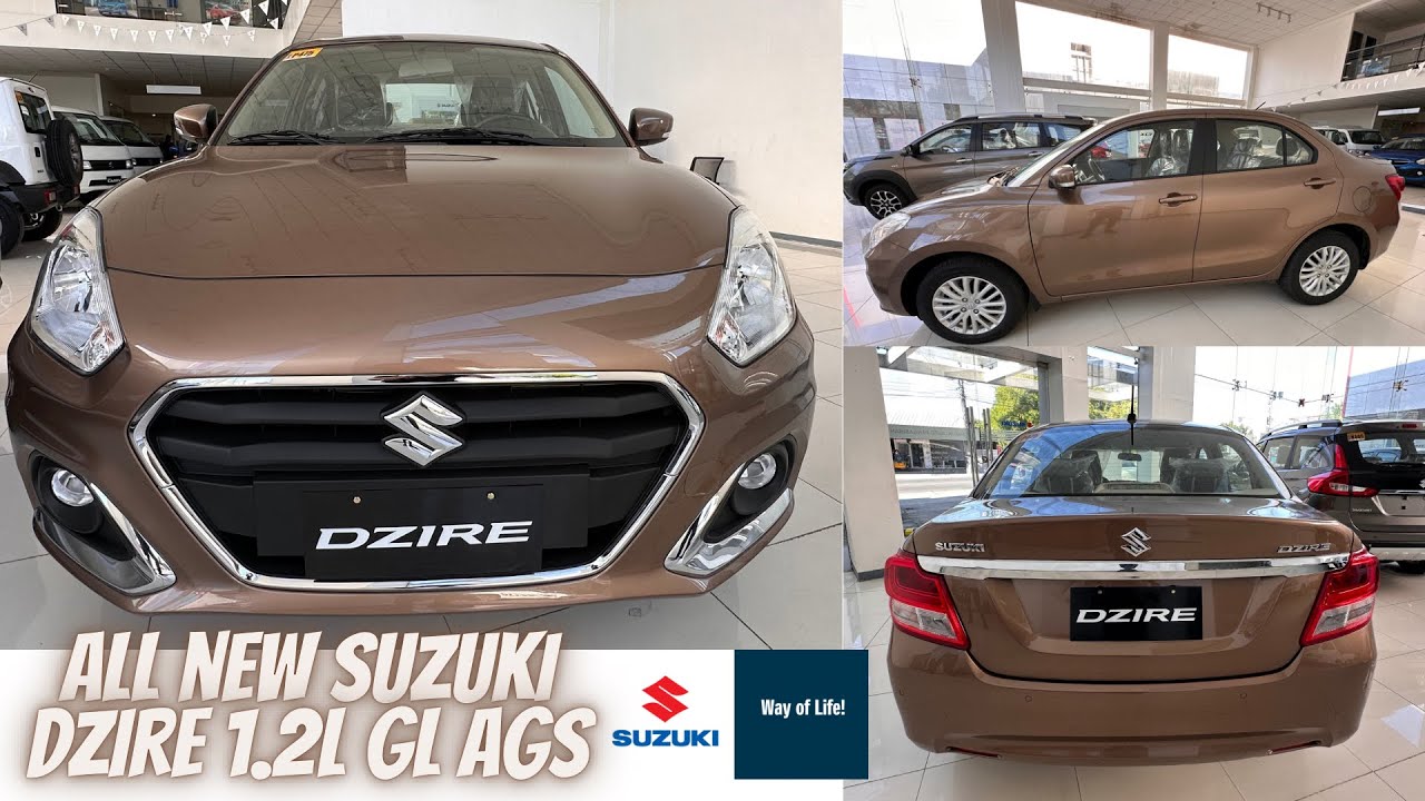 2024 SUZUKI DZIRE 1.2L GL AGS | SHERWOOD BROWN PEARL METALLIC - YouTube