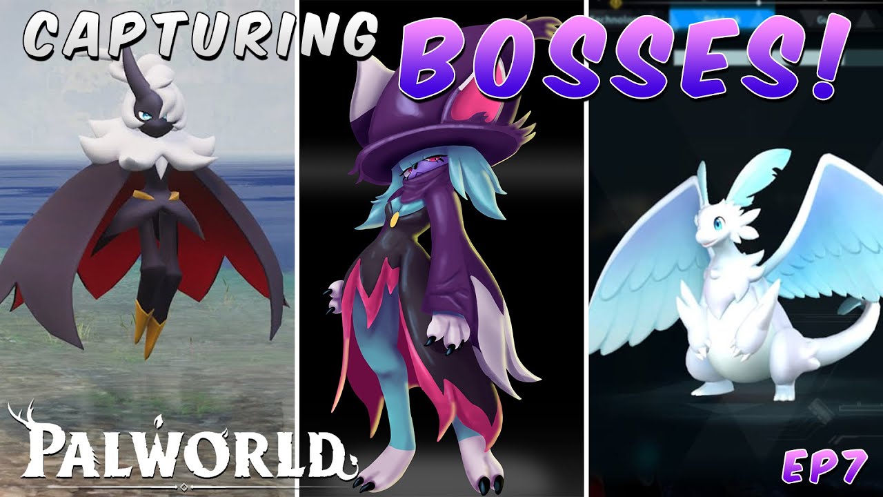 Palworld: Capturing Pal Bosses! Episode 7 - YouTube
