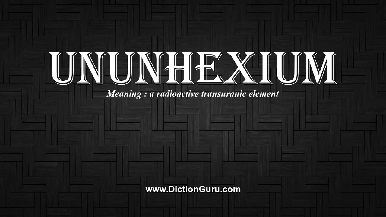 Ununhexium Uses