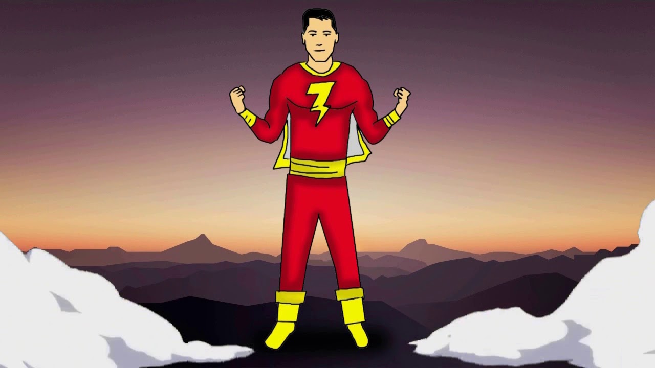 shazam transformation animation - YouTube
