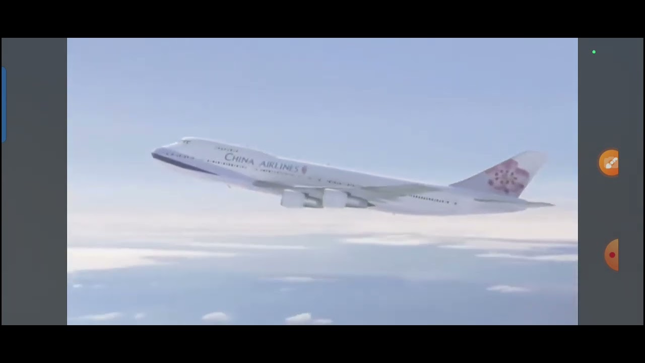 China Airlines Flight 611 Crash Animation - YouTube