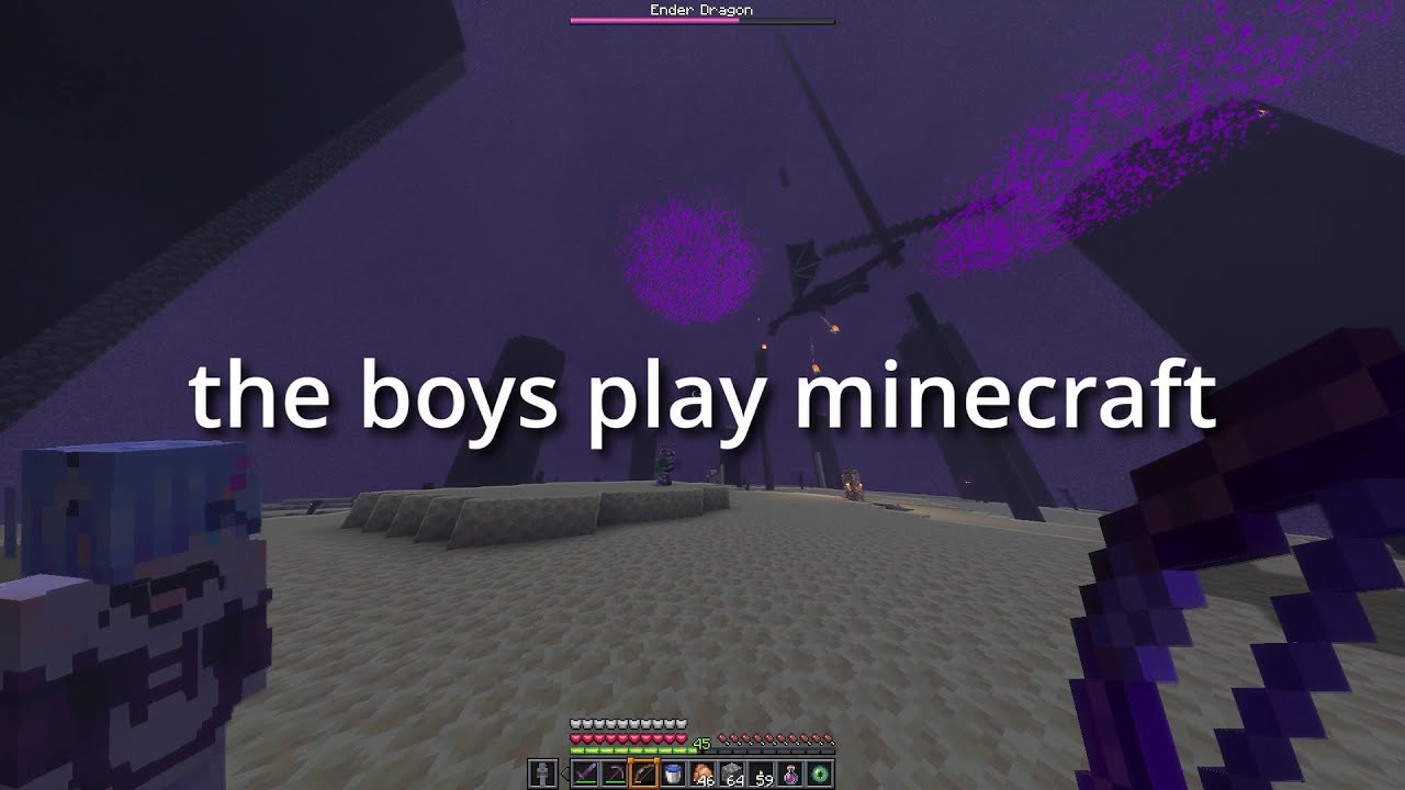 the boys play minecraft - YouTube