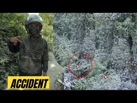 Heavy Bike accident caught on camera | Chappa layera Palpa to Butwal ...