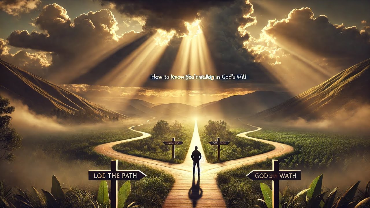 Unveiling the Path: How to Know You’re Walking in God’s Will” - YouTube