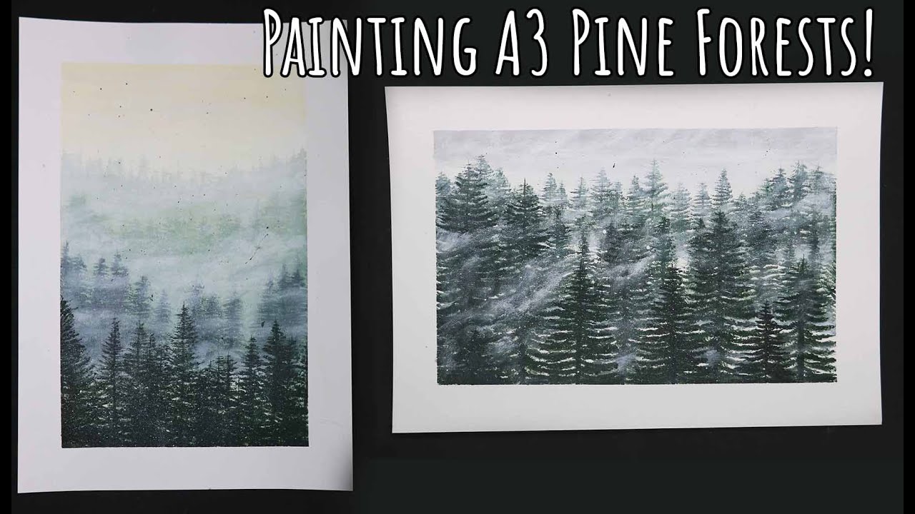 Painting the A3 Pine Collection! - YouTube