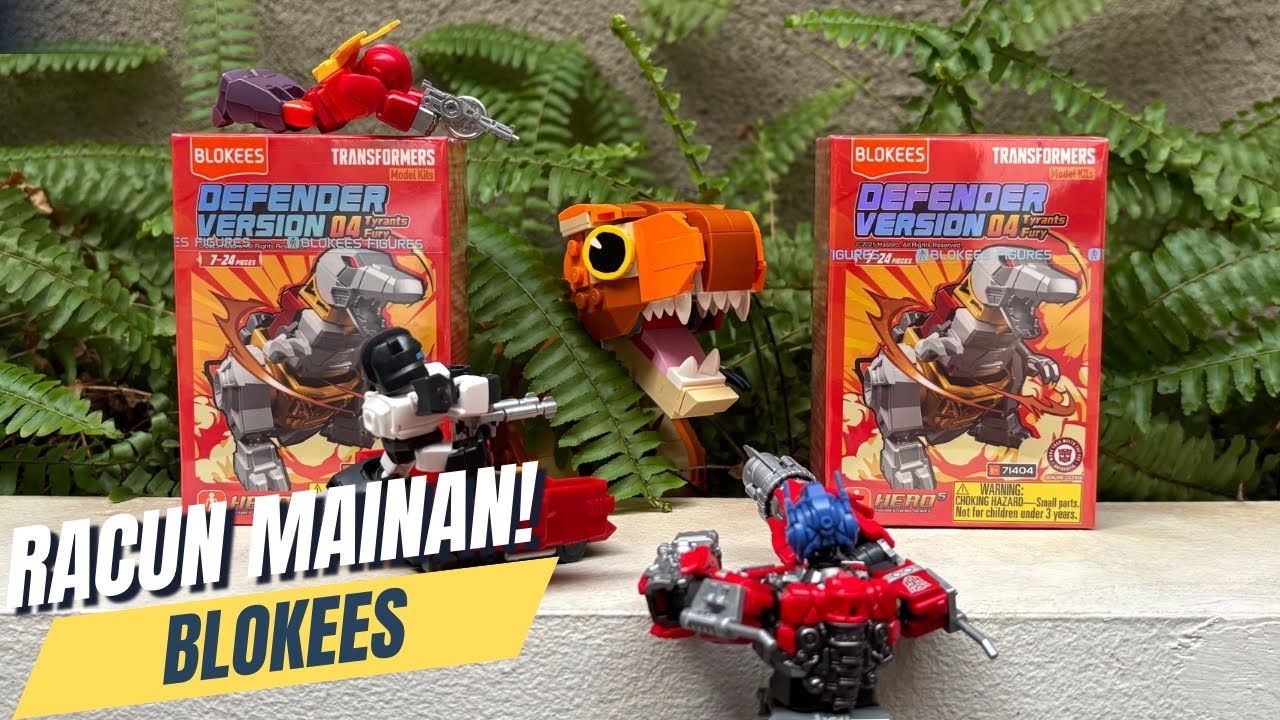 Blokees, Defender Version 4! - YouTube