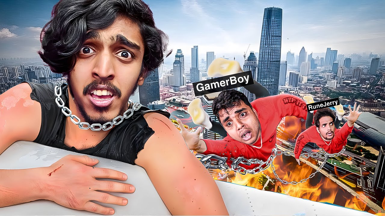 ONLY UP But We Got CHAINED TOGETHER..! (PART 2) - YouTube