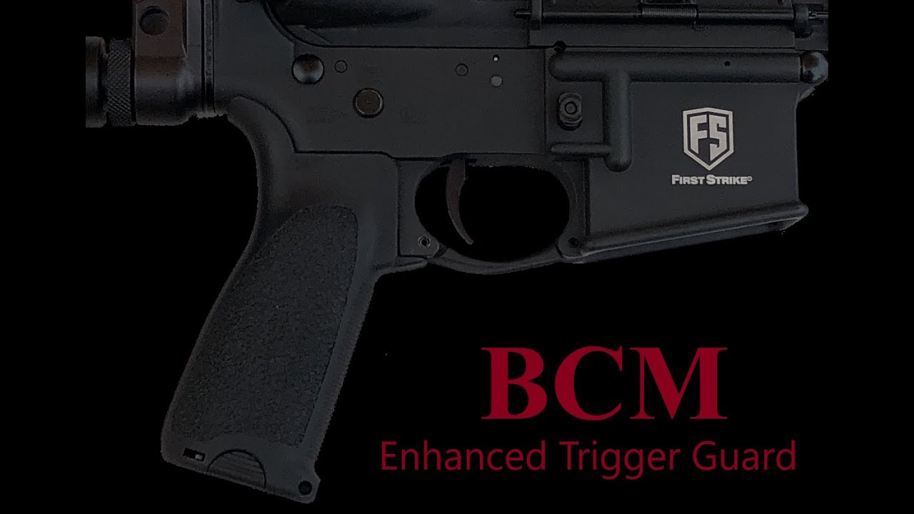 BCM Enhanced Trigger Guard - YouTube