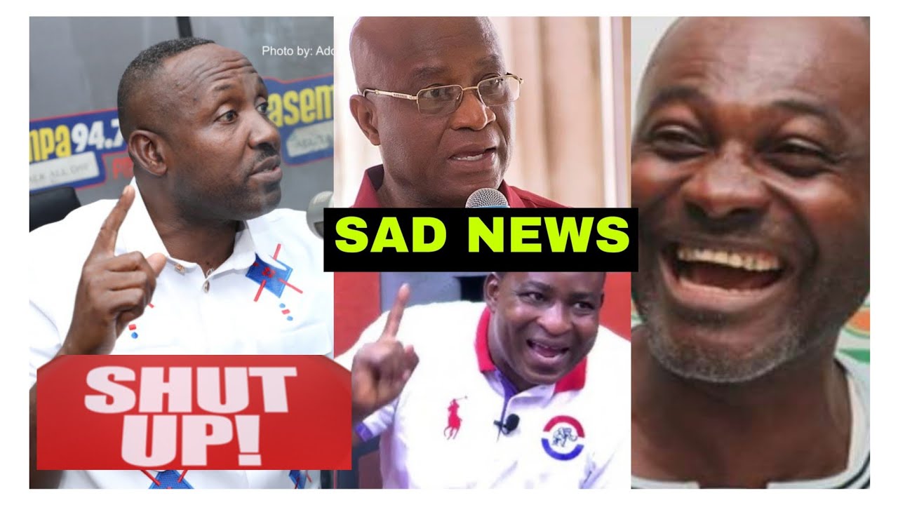 Shùt up, you talk too much.John Boadu fired Osei Kyei Mensah Bonsu and ...