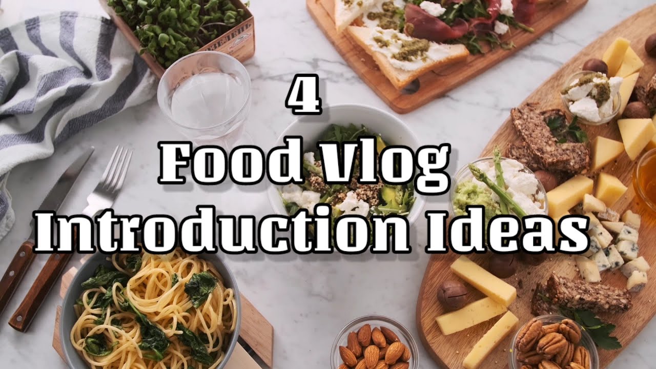 Sample Intro Video for my Food Vlog| Intro Video Ideas| BoSsMarTV - YouTube