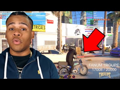 Fanum and BGM make a huge move in the city💥💨 - YouTube