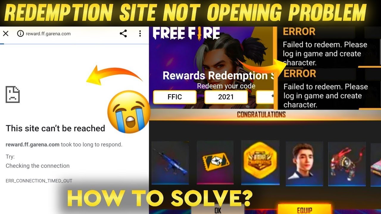 Reward Redemption Site Not working problem how to solve |code redeem ...