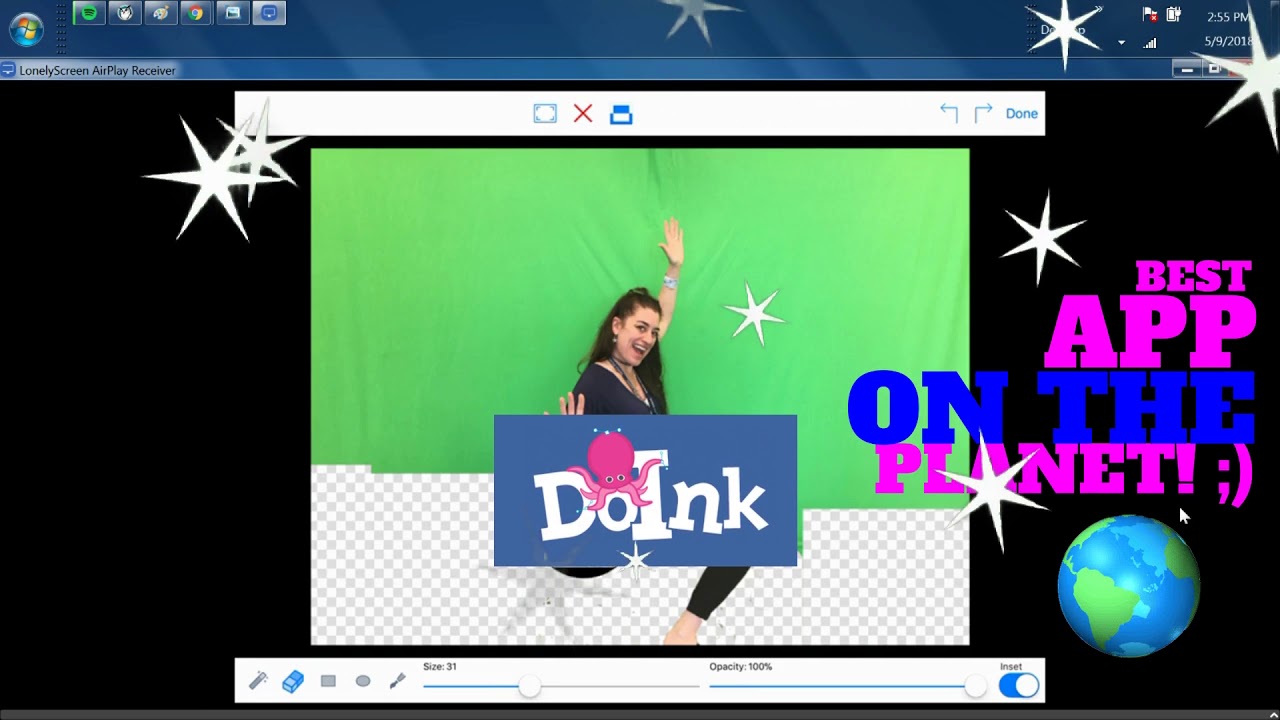 DO INK APP MASK TOOL by Erika - YouTube