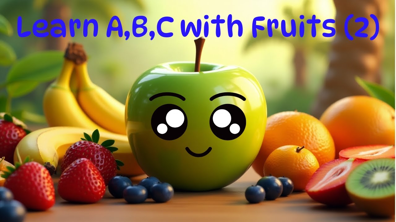 Learn ABCs the Fruity Fun Way! - YouTube