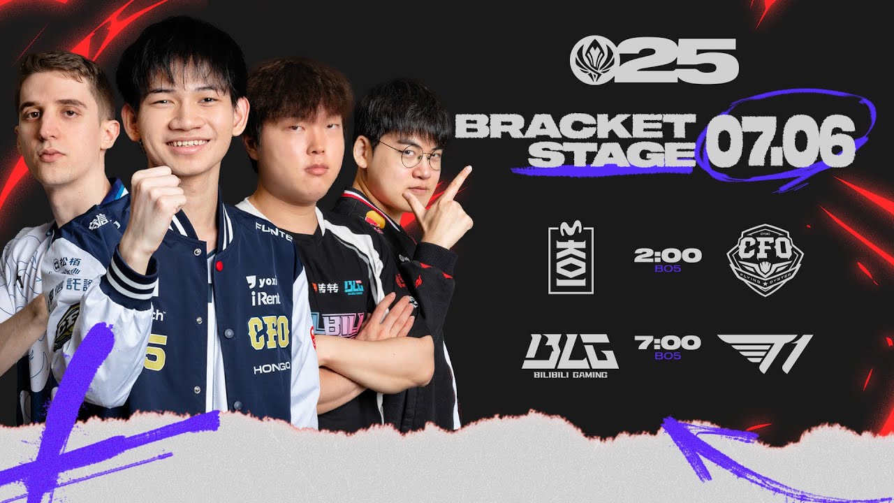 [TH] MKOI vs CFO — BLG vs T1 | MSI 2025 — Bracket Stage Day 5 - YouTube