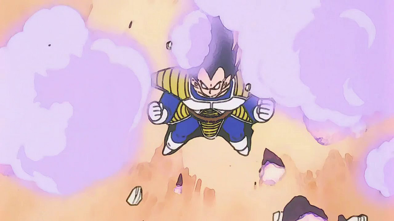 Vegeta kills Nappa (1080P HD ) - YouTube