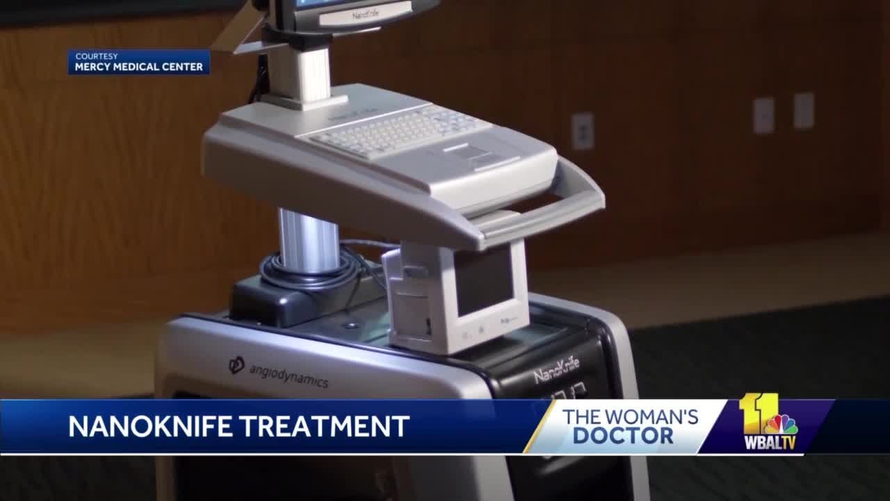 Surgeons can target cancerous tissue using NanoKnife - YouTube