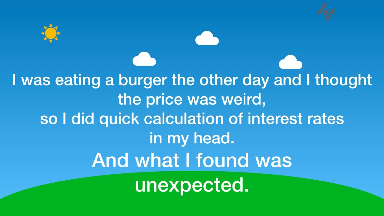 Burger price inflation - Quick maths trick - questionable inflation ...