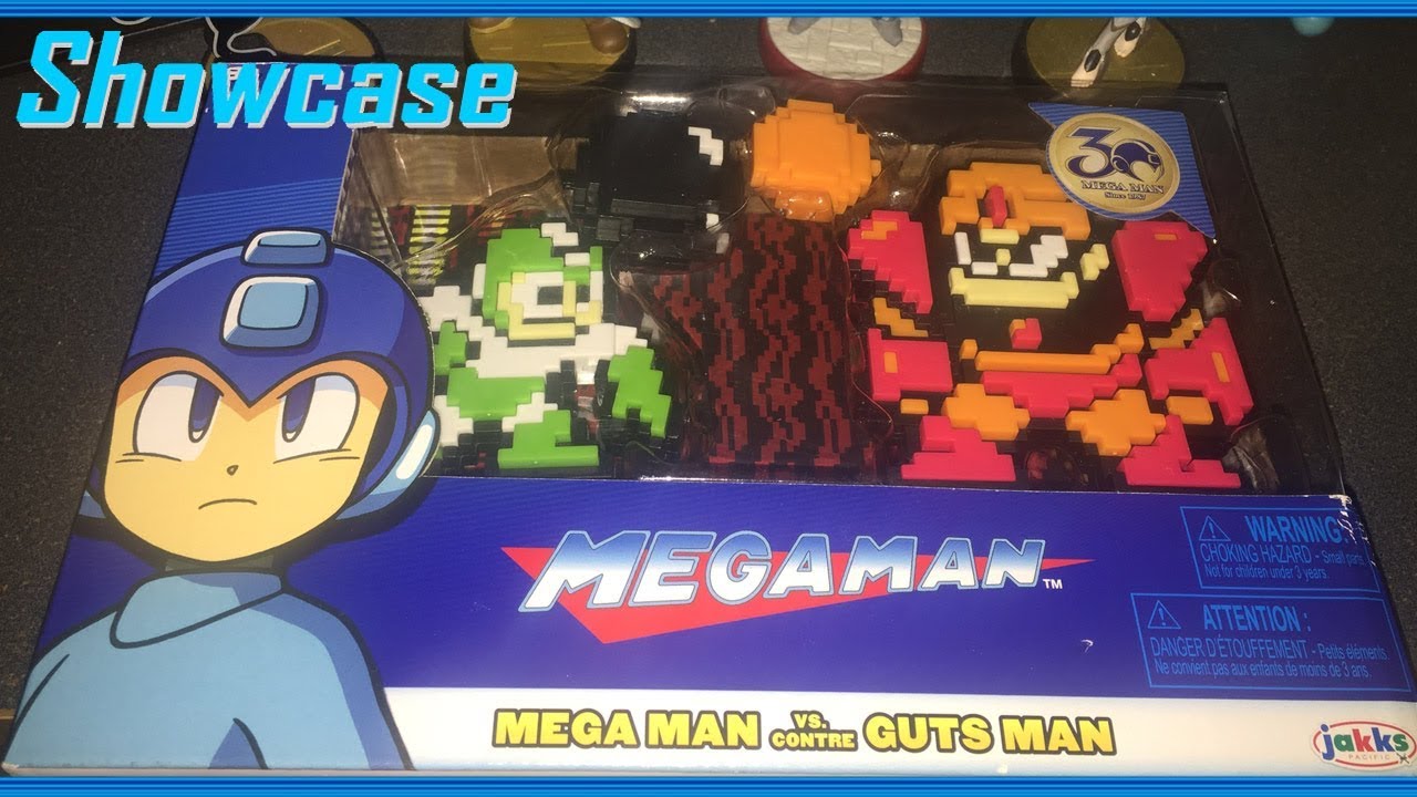 MmGS - MEGMAN vs. GUTS MAN 8-bits 2-pack Showcase - YouTube