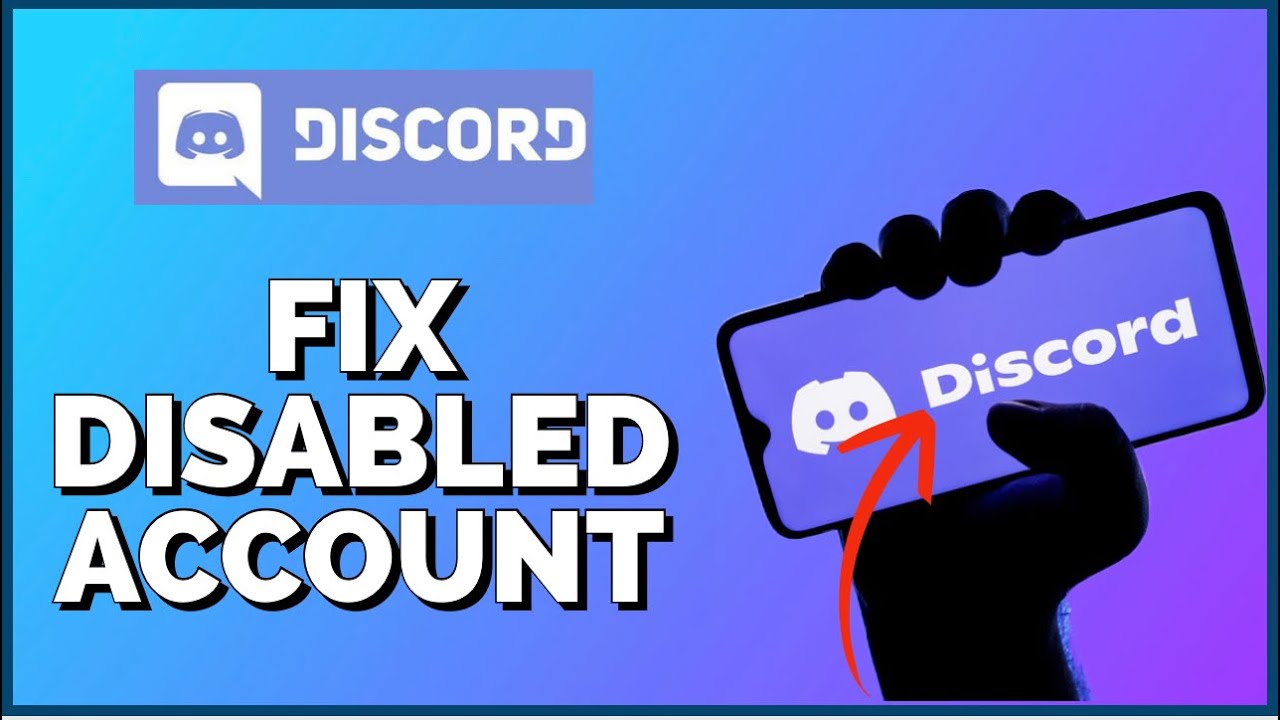 How to Fix a Disabled Account on Discord 2023? - YouTube