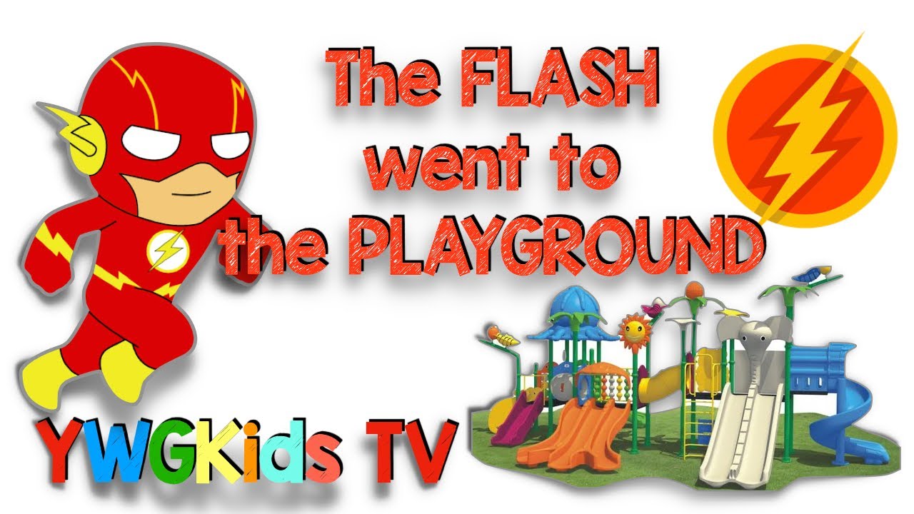 THE FLASH WENT TO THE PLAYGROUND PRETEND PLAY | - YouTube