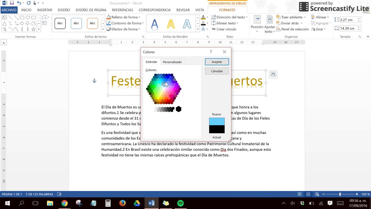 Manejo de Wor Art en Word 2013 - YouTube