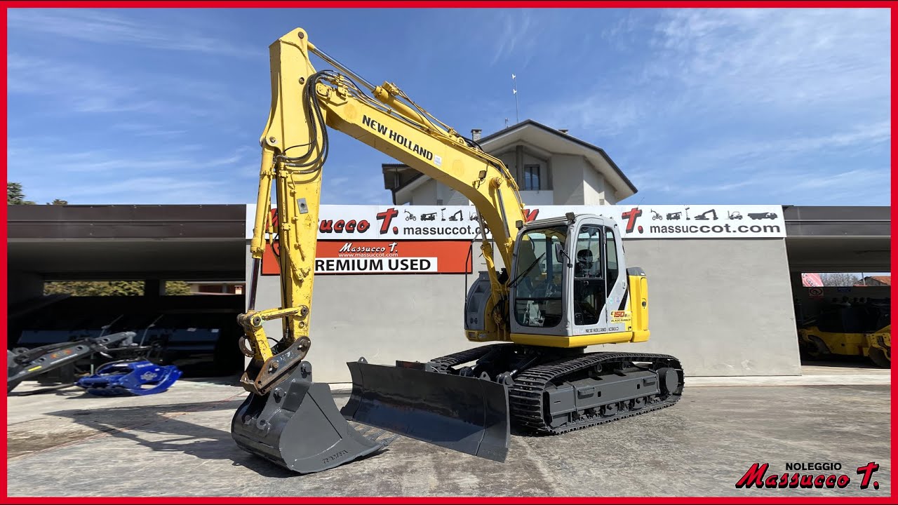 New Holland – E150 B Massucco T id 3491 - YouTube
