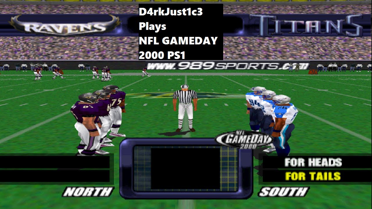 NFL Game Day 2000 PS1 1080p - YouTube