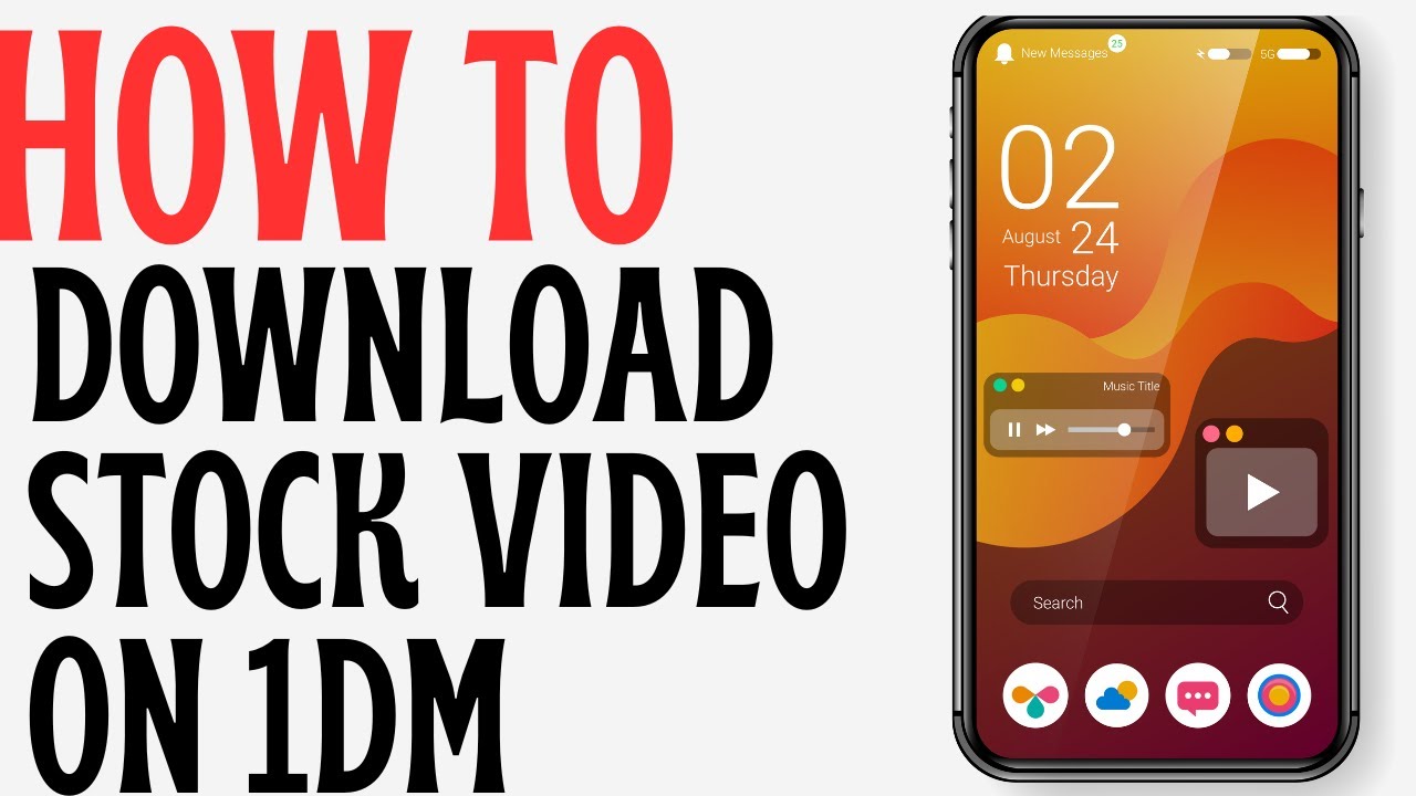 How to Download Stock Videos with 1DM on Android: Easy Guide - YouTube