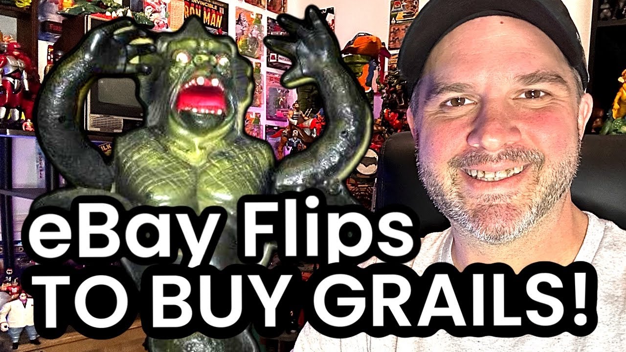 Flipping Thrift Store Finds On eBay To Buy Vintage Grail Toys!! - YouTube