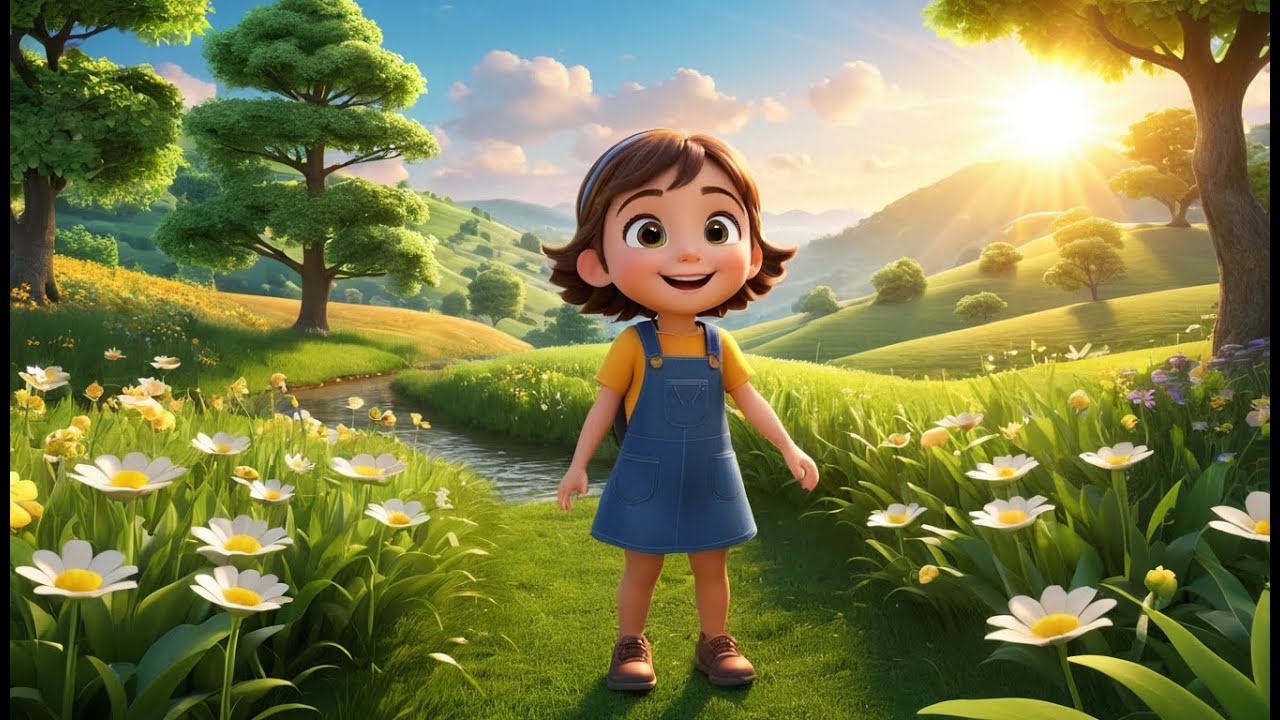 Sun, Sun, Shine So Bright | Fun Nursery Rhyme for Kids | Sing-Along ...