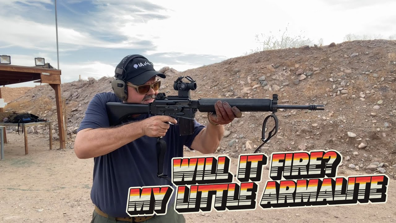 Will It Fire: My Little Armalite — The AR-180 - YouTube