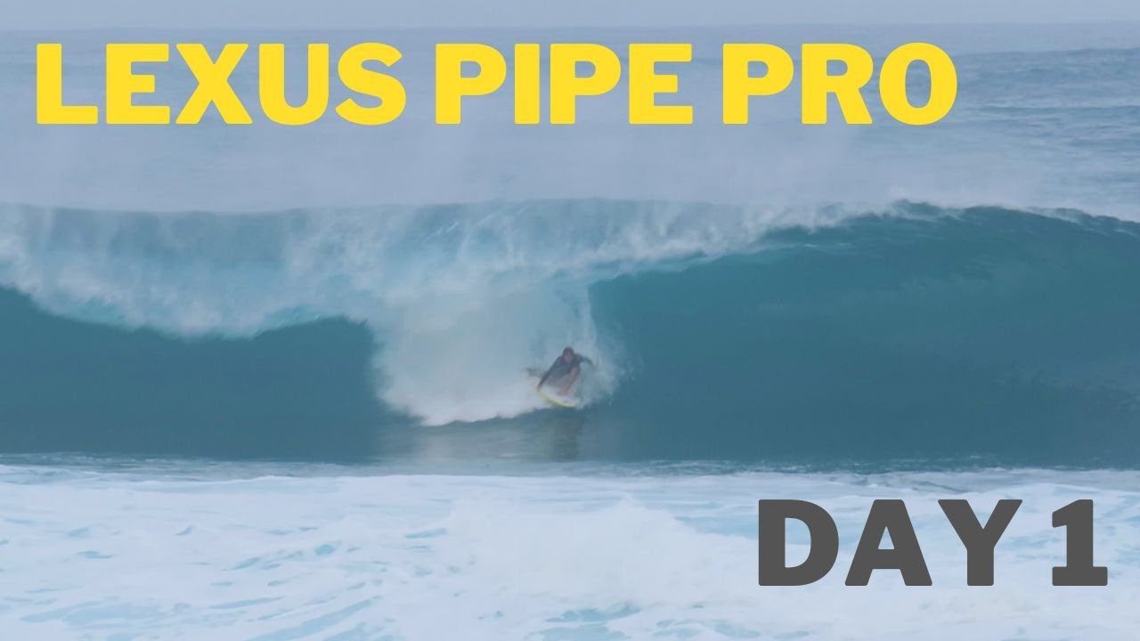Watch Day 1 action from the Lexus Pipe Pro from a crowd perspective ...