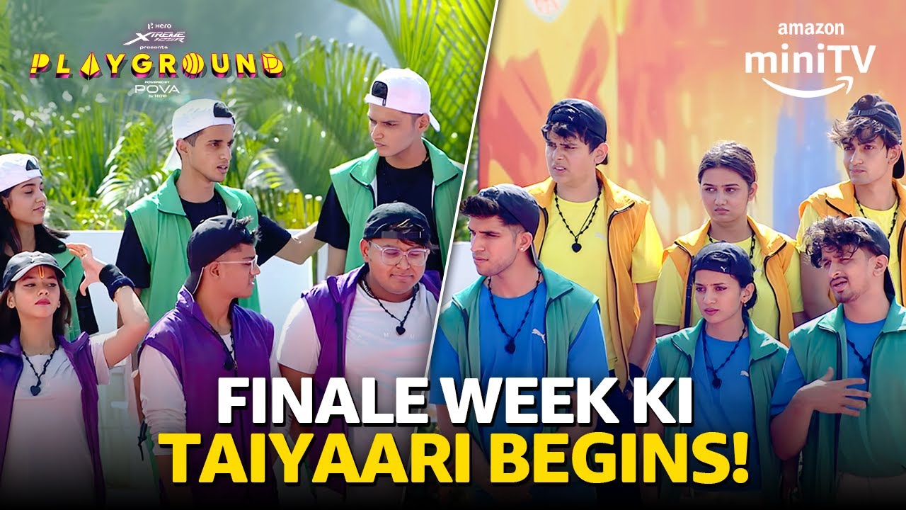 Playground Finale Week BEGINS! 🔥| Yuvraj Dua, Chill Gamer | Playground ...