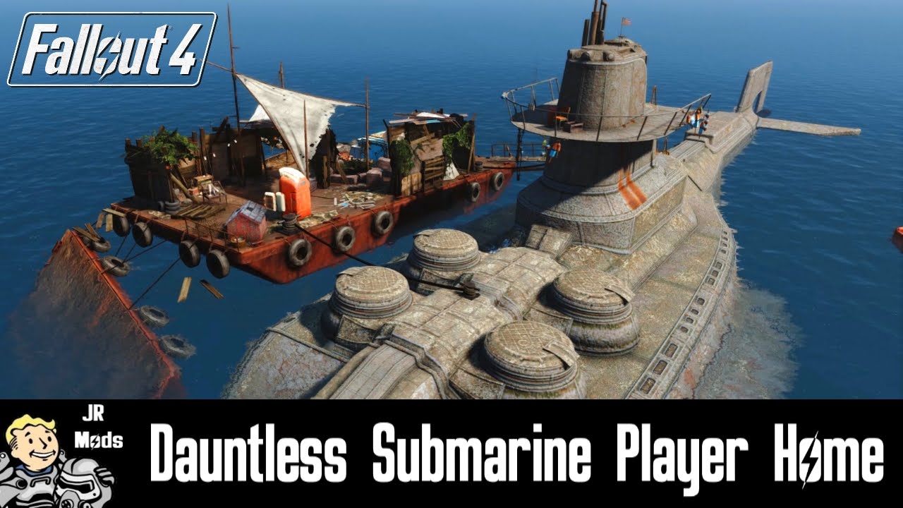 Fallout 4 Mod Showcase: Dauntless Submarine Player Home - YouTube